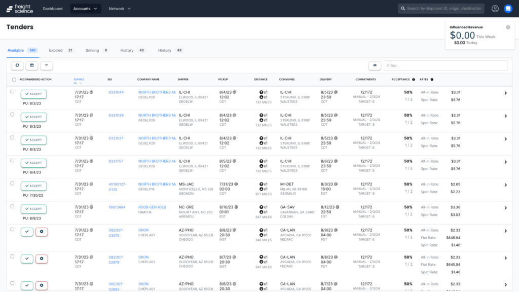 Freight Science Platform | Optimize Trucking Operations