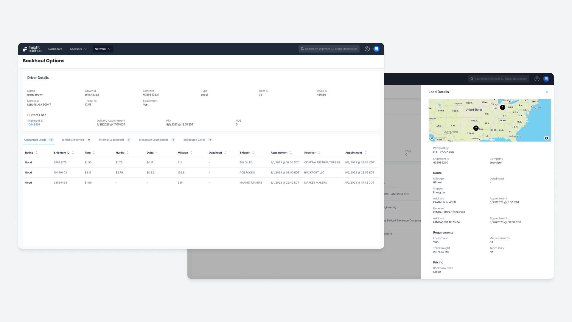 Marketplace - Freight Science