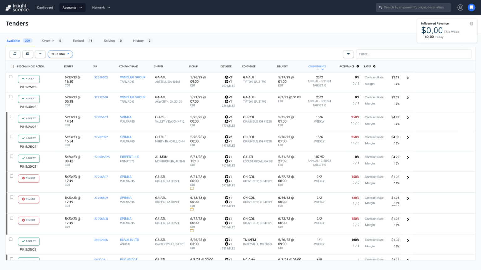 Freight Science Platform | Optimize Trucking Operations